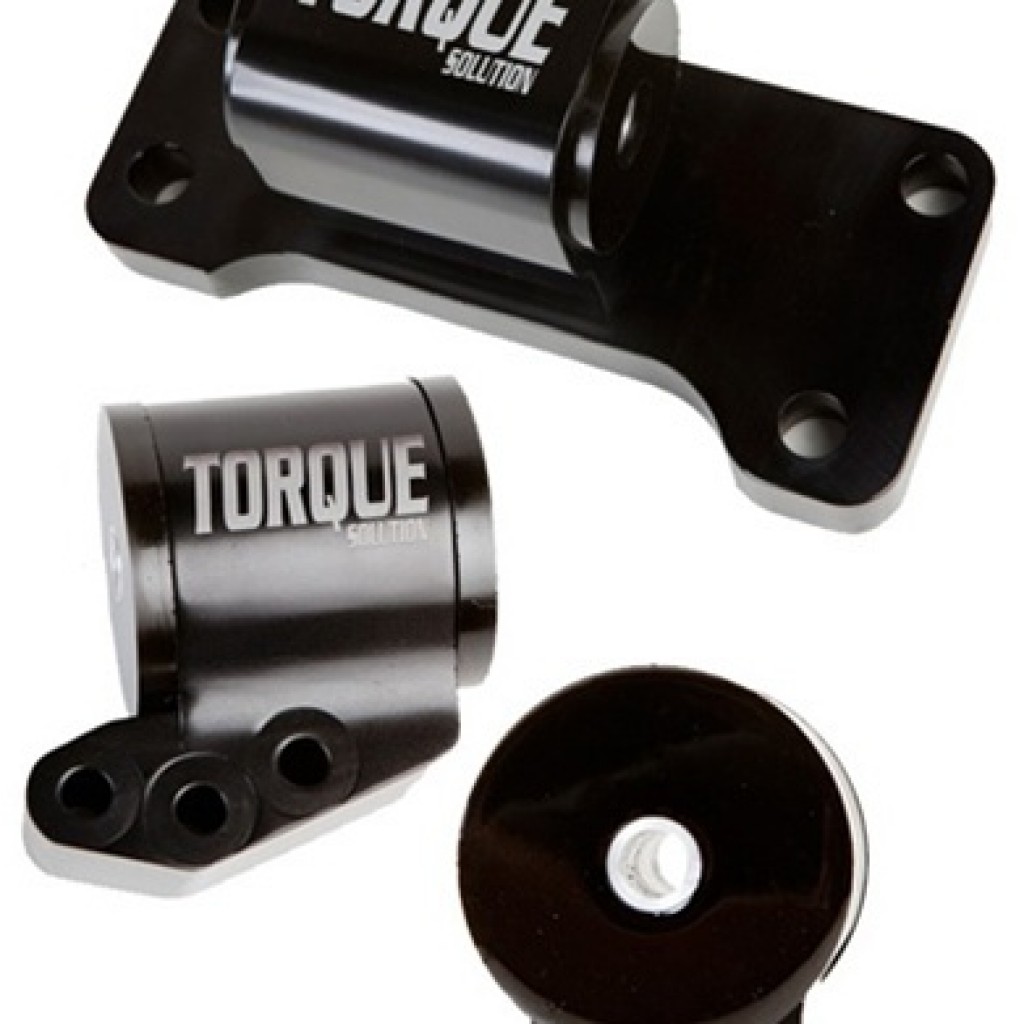 Torque Solution Billet aluminum 5-SPEED 3 piece Engine Mount kit ...